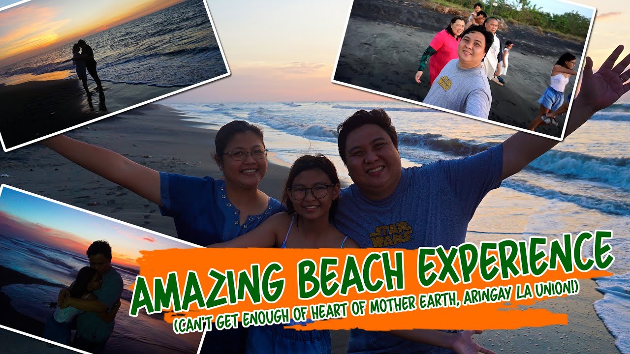 Amazing Beach in Aringay La Union! - YouTube