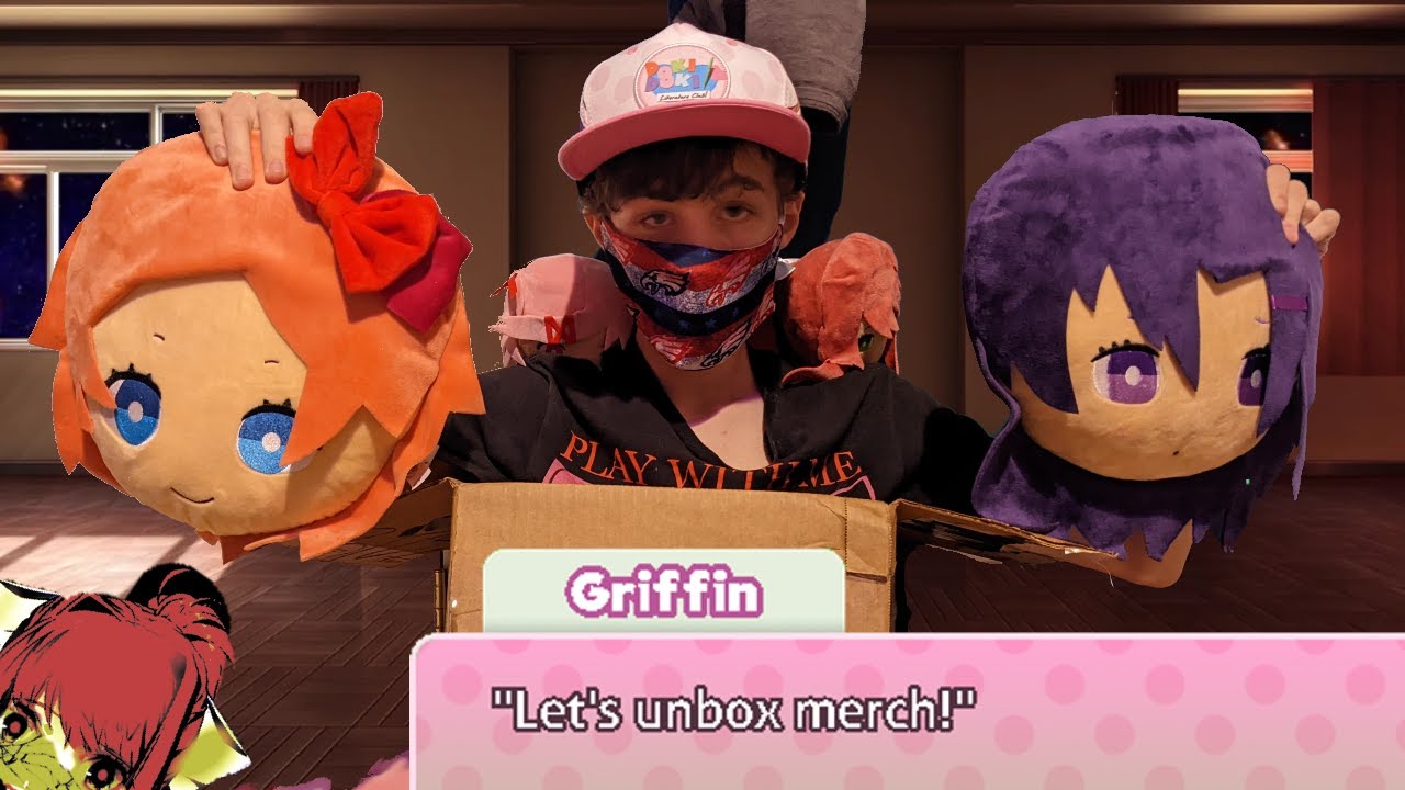 Doki Doki Literature Club merch unboxing - YouTube