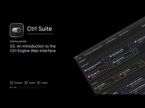 03. An Introduction to the Ctrl Engine Web Interface - Ctrl Suite Early Access Tutorials - YouTube