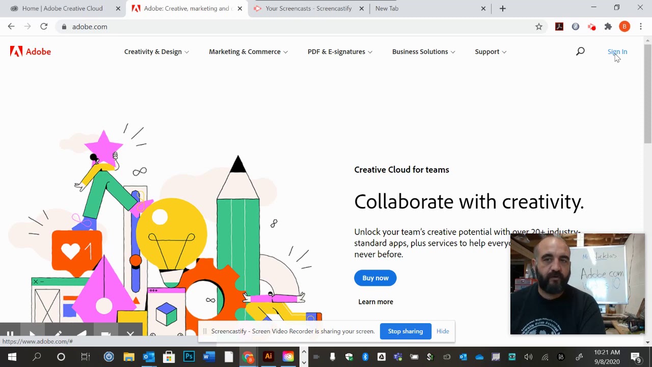 How to Download the Adobe Creative Cloud Desktop - YouTube
