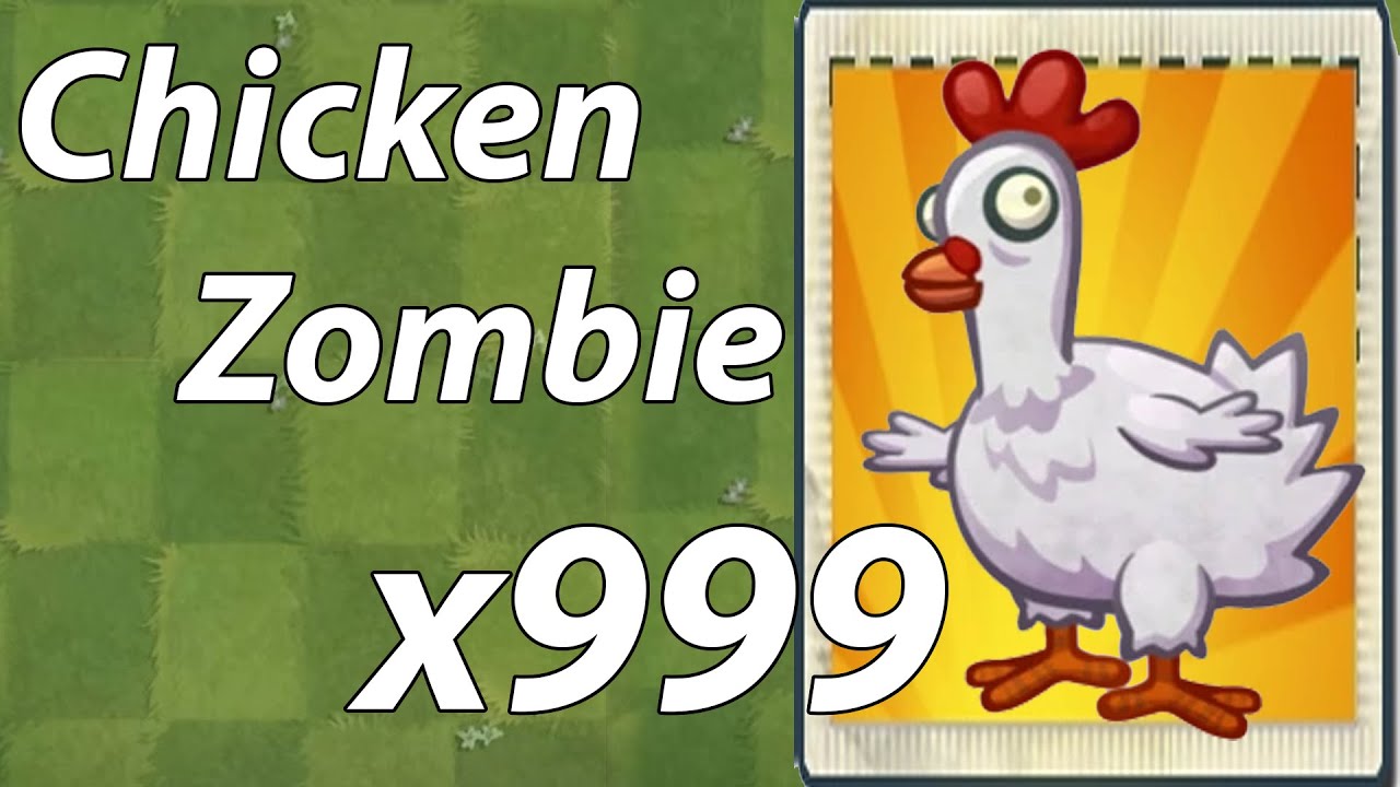All Plants 5 Plant Food Vs 999 Zombie Chicken | PvZ 2 Challenge | MIMI ...
