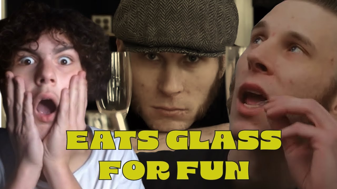 He eats GLASS for Fun... | My Strange Addiction Glass Eater - YouTube