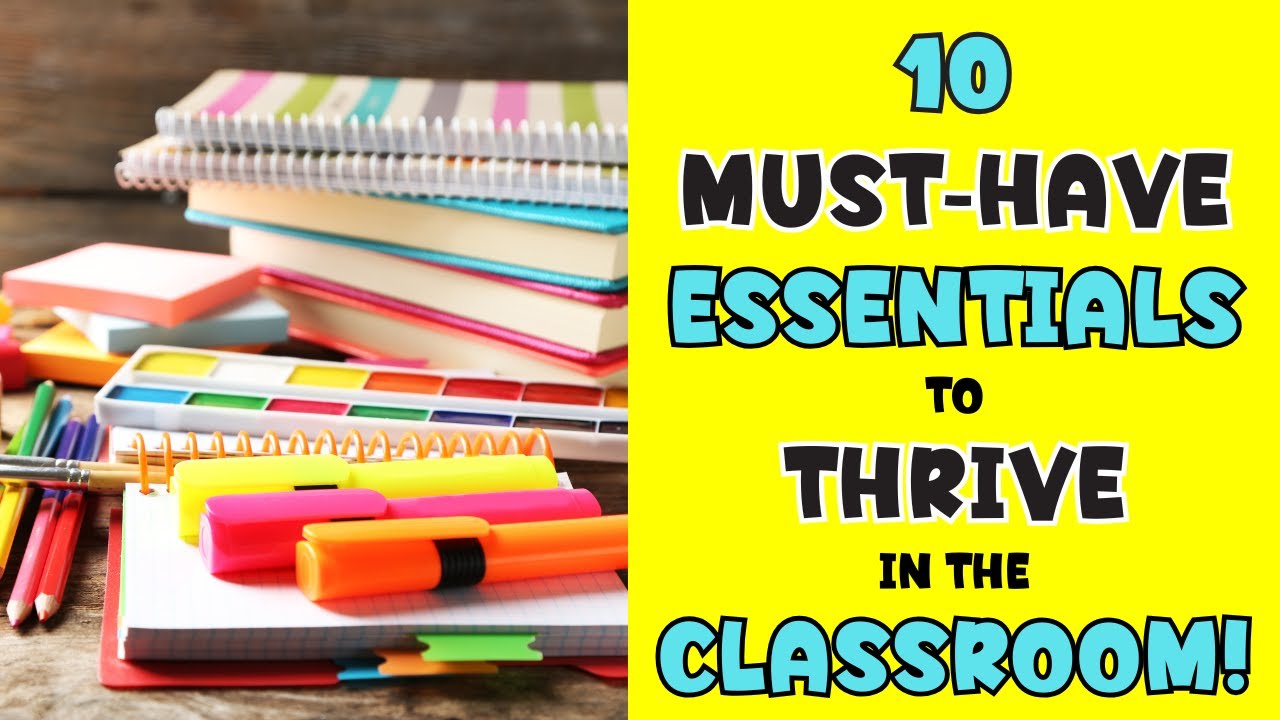TEACHING ASSISTANT SURVIVAL KIT 10 MUST-HAVE ESSENTIALS! - YouTube
