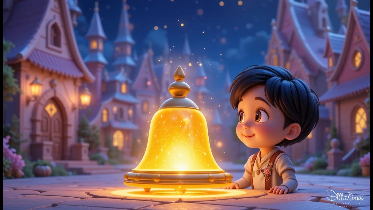 The Golden Bell Rings Ding, Ding, Ding Rhyme Song | Popular Nursery Rhyme for Kids - YouTube