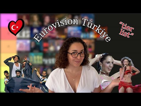 Türkiye’nin Eurovision Macerası: Tüm Şarkıları Sıraladım! | 1975 - 2012 Tier List