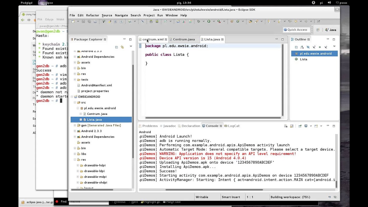 EU_ANDROID04 wykłady programowanie android cz. 04 - YouTube