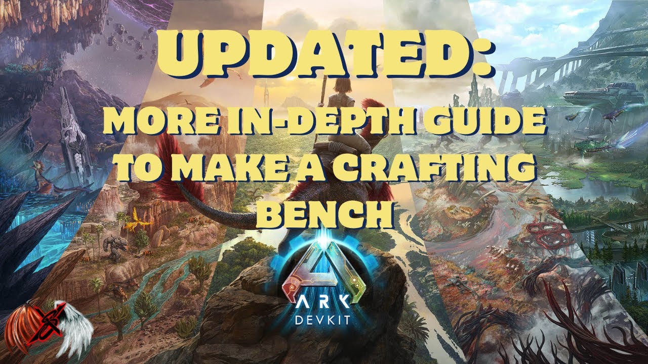 ASA Modding | UPDATE: How to make your own CRAFTING STATION | ARK DEVKIT Episode 12 - YouTube