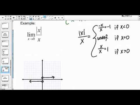 Absolute value limits, part 2 - YouTube