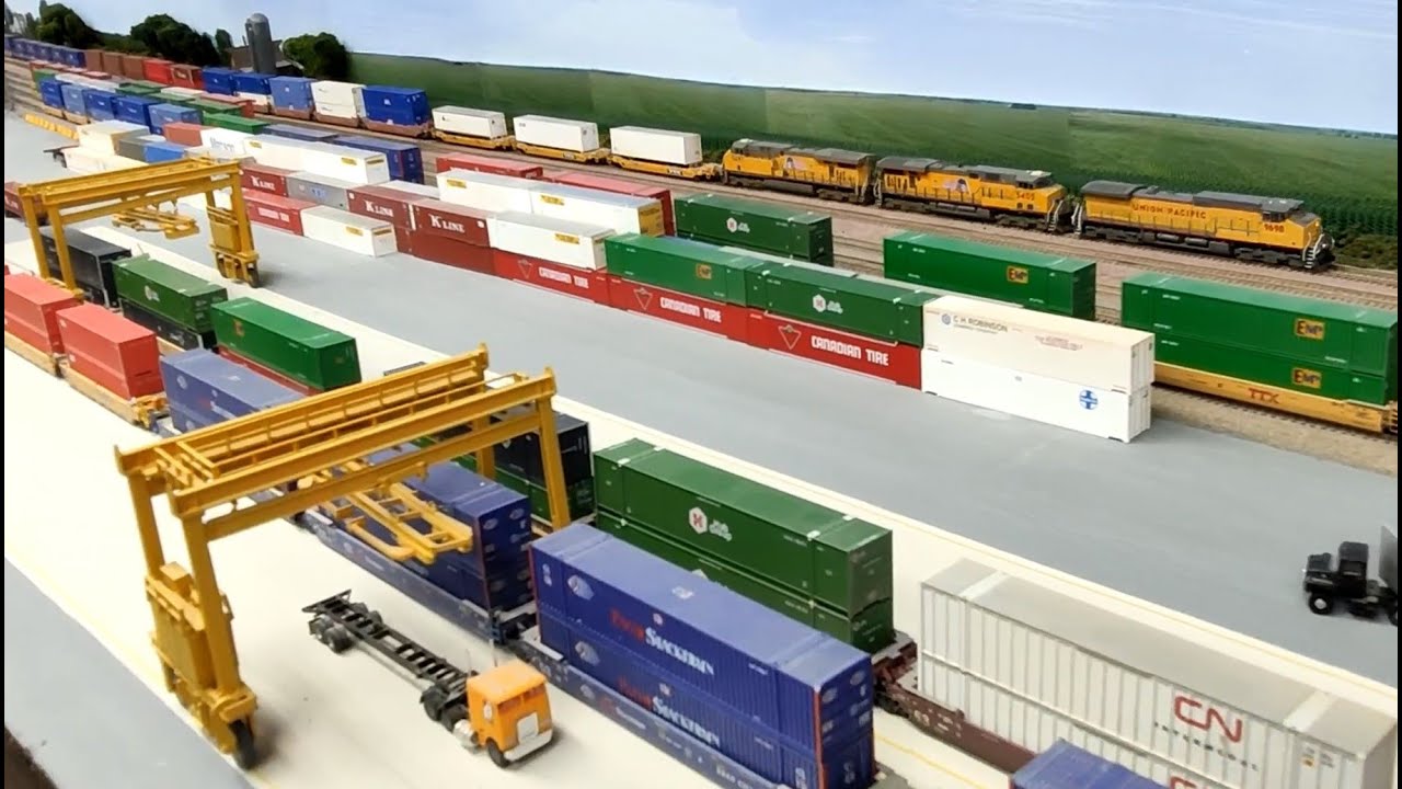 Overall Layout Update - Model Train Union Pacific Layout Built for ...