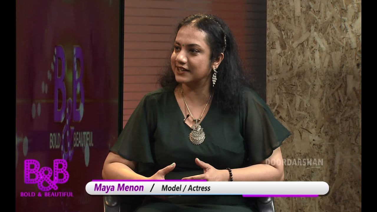 Bold & Beautiful | Maya Menon, Actress & Model - YouTube