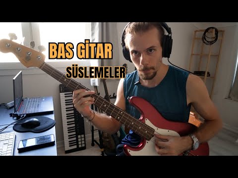 Bas Gitar Dersi  1 -  Bas Gitar Süslemeleri #basgitar #rockmüzik #elektrogitar