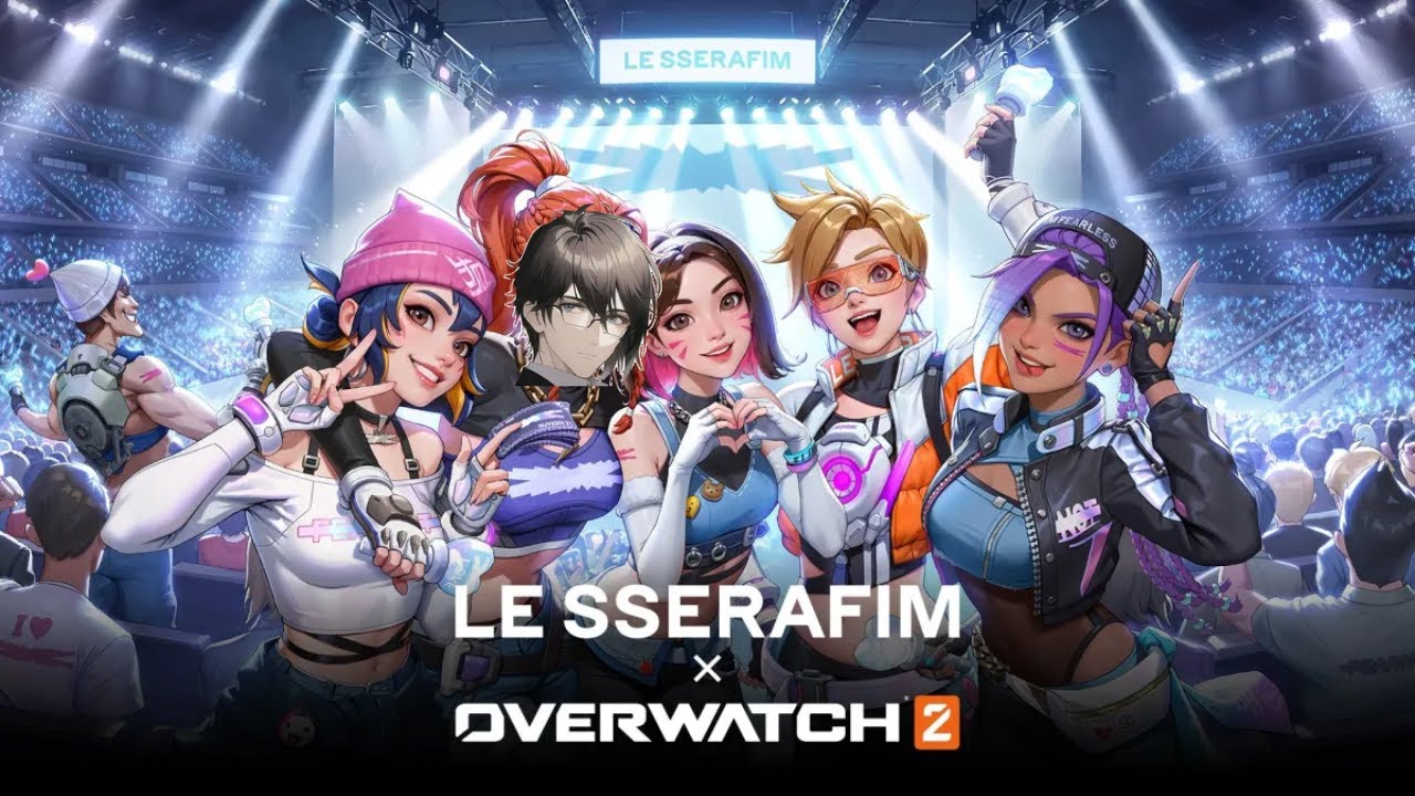 Concert Clash Event: OW2 x LE SSERAFIM - Overwatch 2 (2022) - YouTube