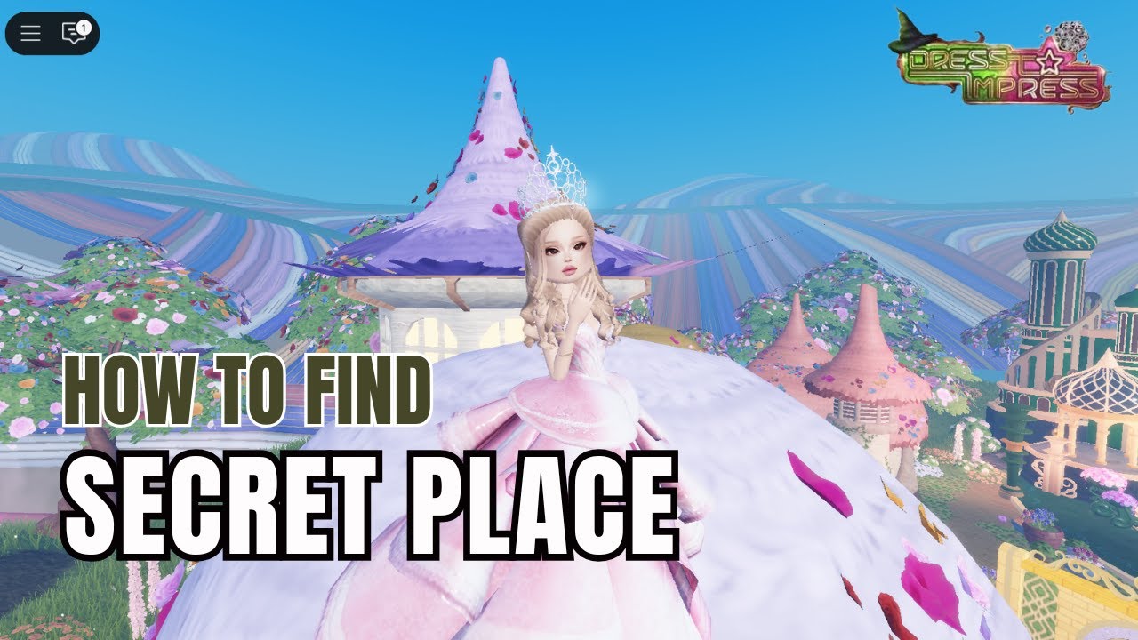 Secret Place Discovered! - How to Find the Hidden Area in Dress to ...