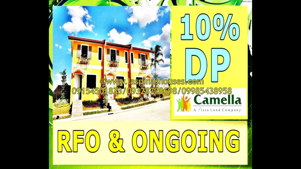 Camella Lessandra Bacoor Townhouse For Sale- Reana Model - YouTube