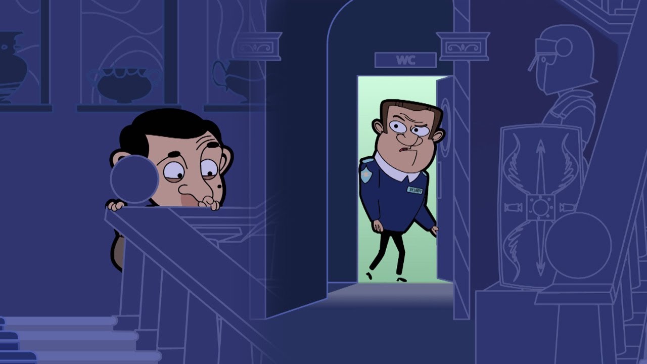 Mr Bean's Night At The Museum! | Mr Bean Animated season 3 | Full ...