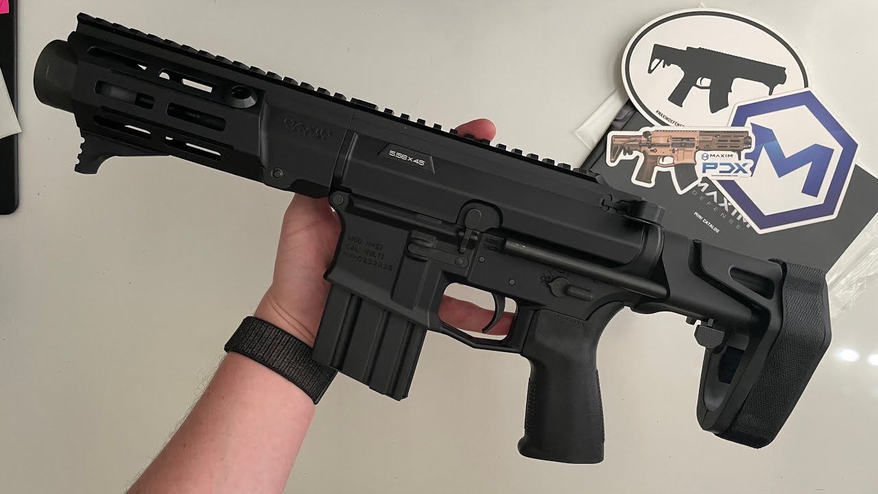 Unboxing - Maxim Defense PDX Kit (Black - 5.56 - Brace) - YouTube
