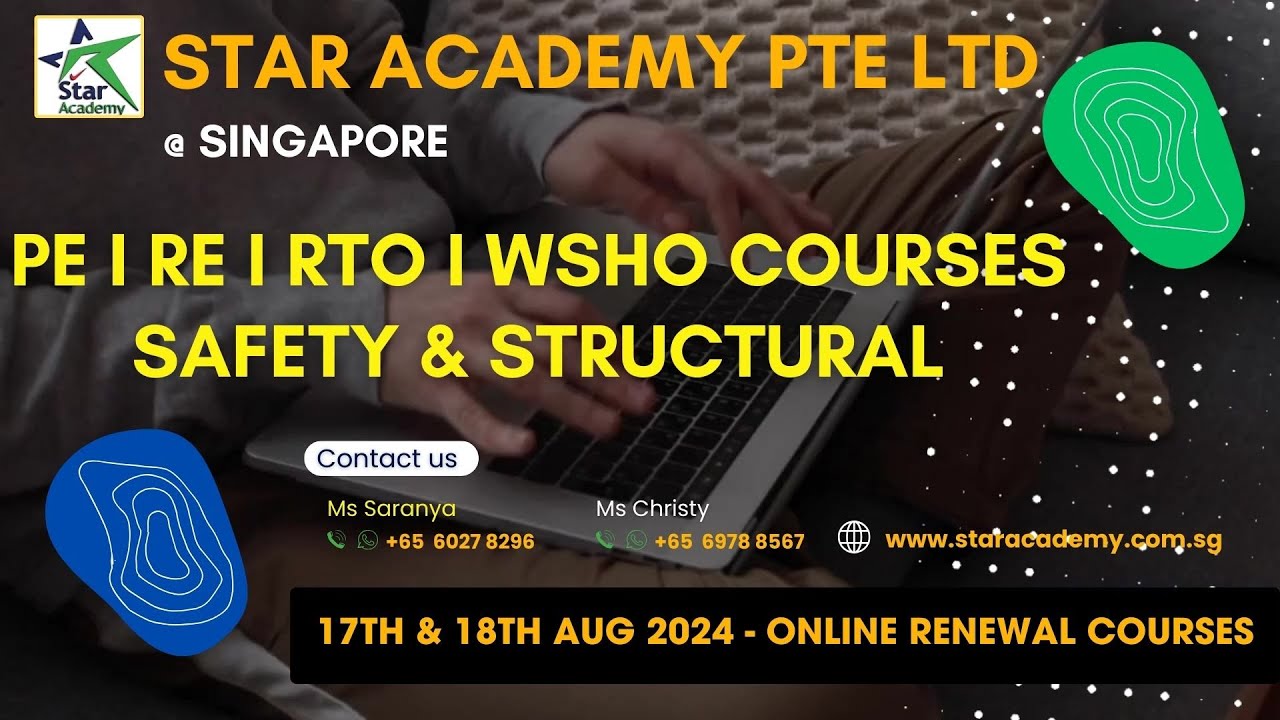 Renewal Courses: Essential Safety & Structural Training for PE,RE,RTO ...