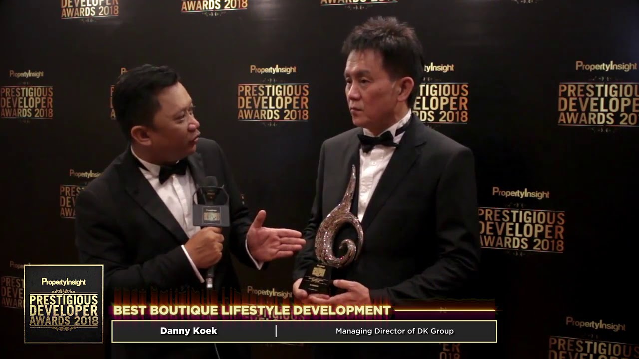 PIPDA 2018 Property Awards to DK Properties (Best Boutique Lifestyle Development) Interview ...