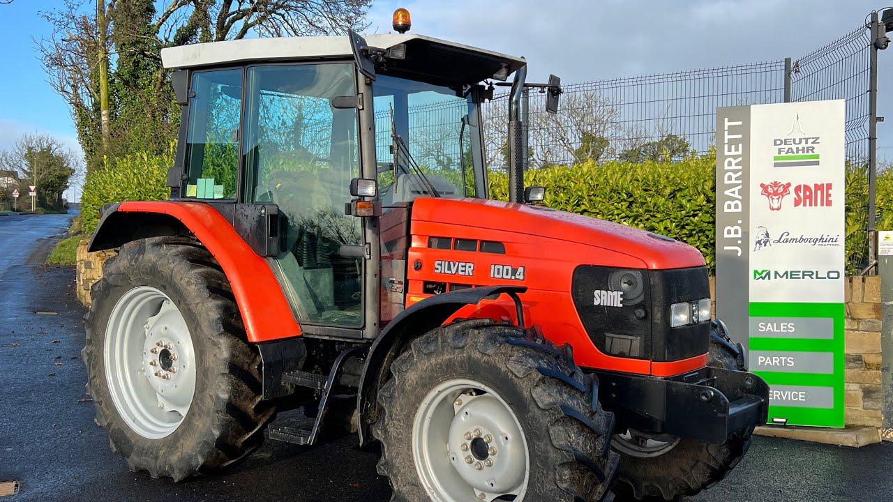 2003 SAME Silver 100.4 for sale - YouTube