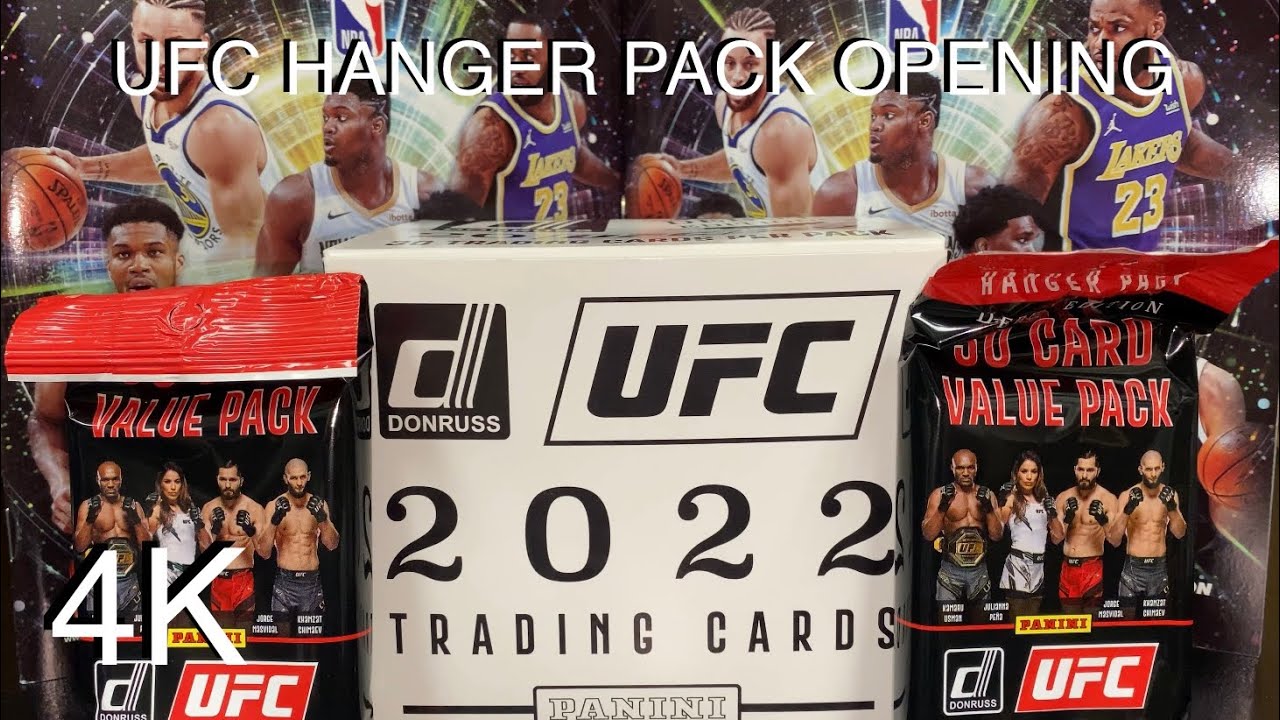 Donruss UFC Hanger Pack 4K - YouTube