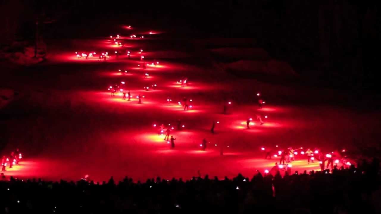 New Years Eve Torch Light Parade - YouTube