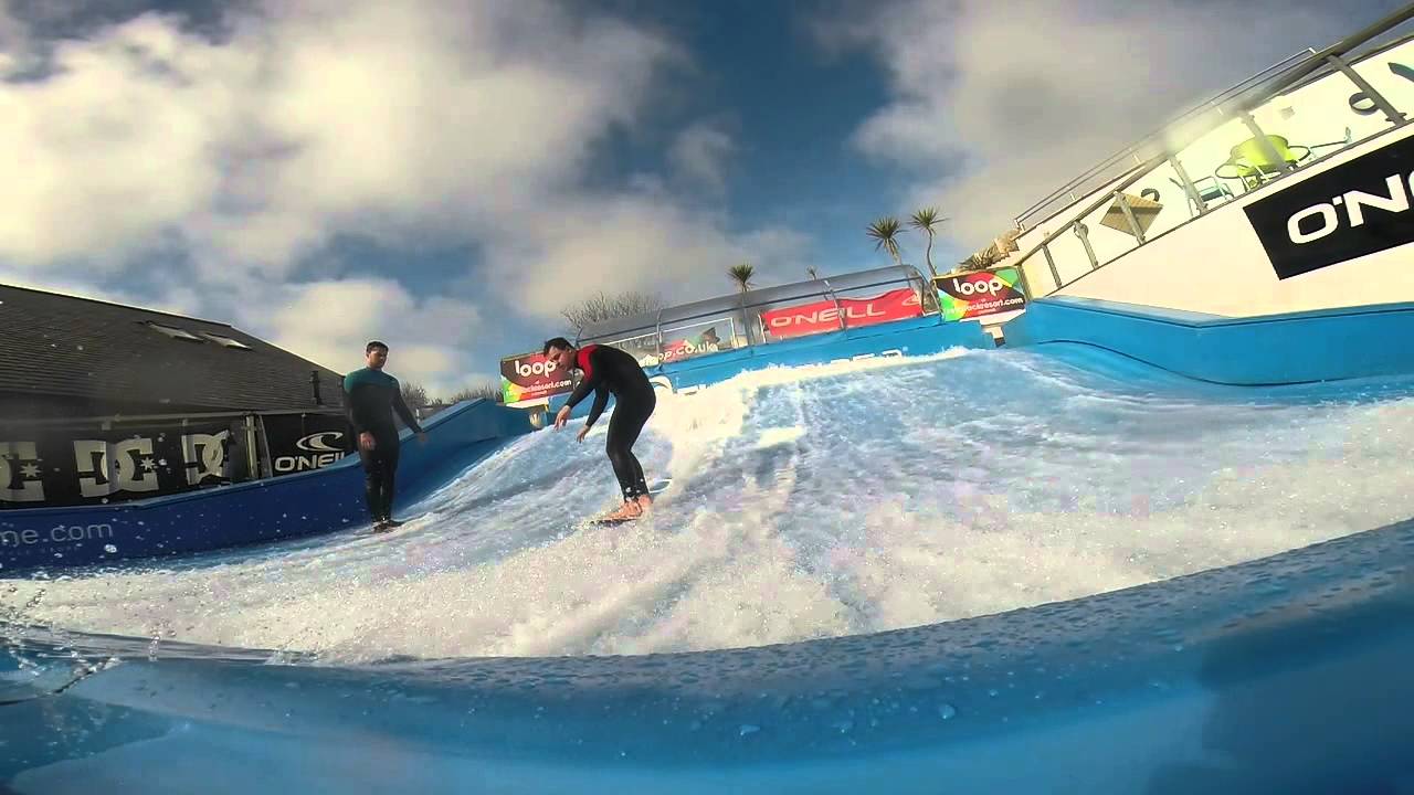 Flowrider Cornwall 15/03/2014 - YouTube