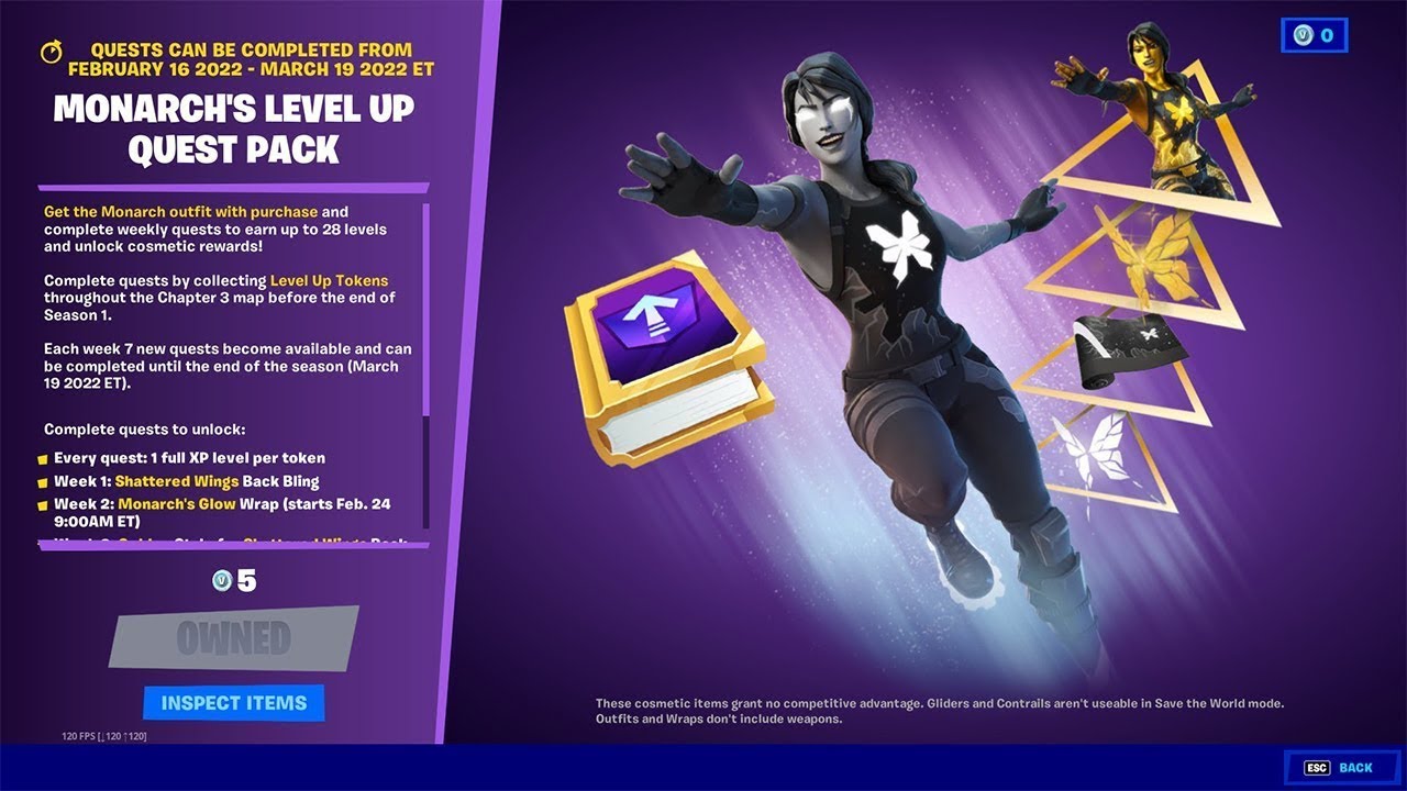 FORTNITE FREE MONARCH SKIN AND BUNDLE | FORTNITE NEW UPDATE v19.30 ...