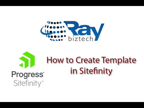 Sitefinity Template Creation | The leading partner | Ray Business ...