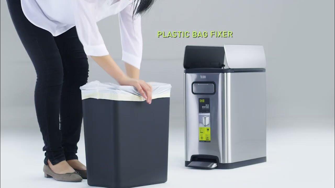 EK9377MT-20L EKO エコフライ ステップビン 20L - YouTube