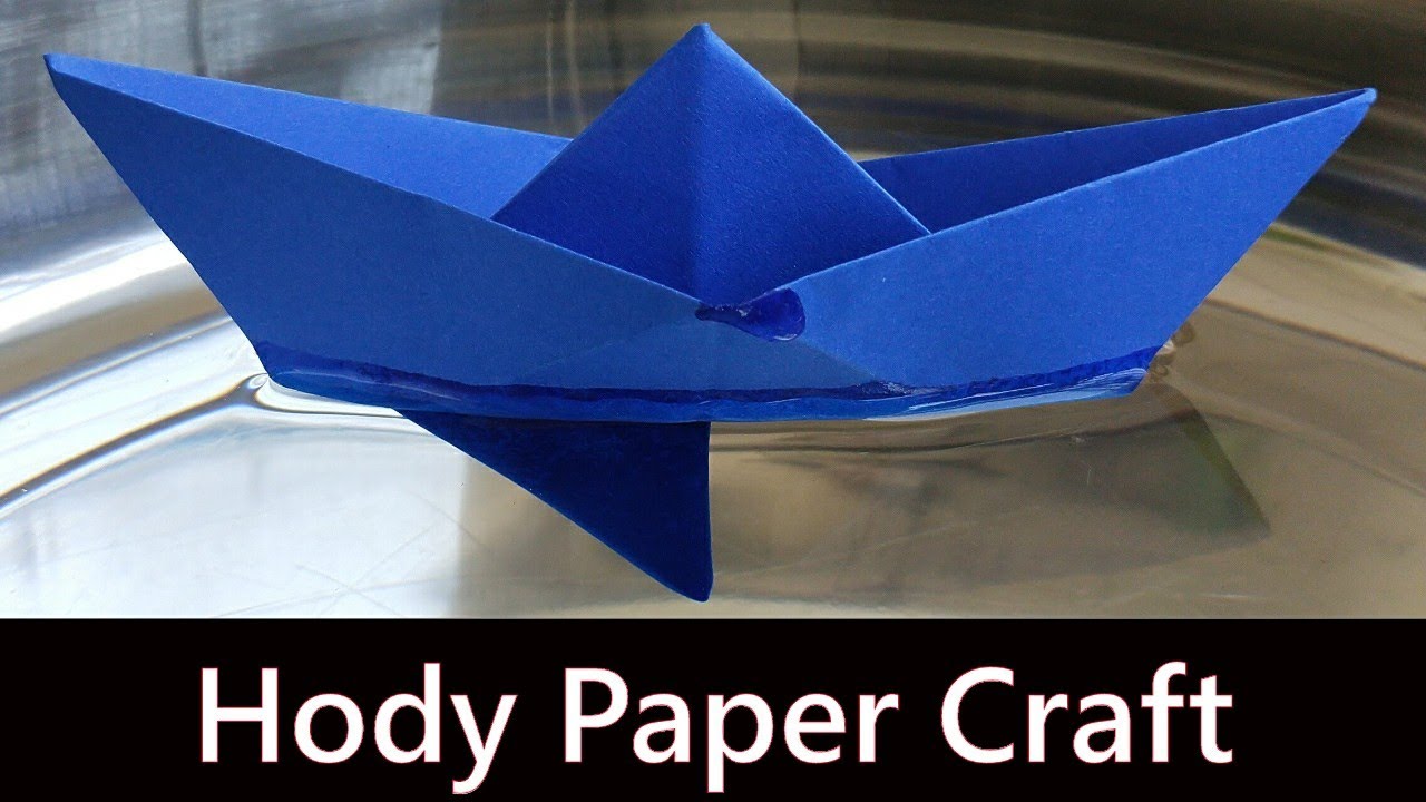 Paper Boat Craft || Diy Boat Craft || Easy Craft - YouTube