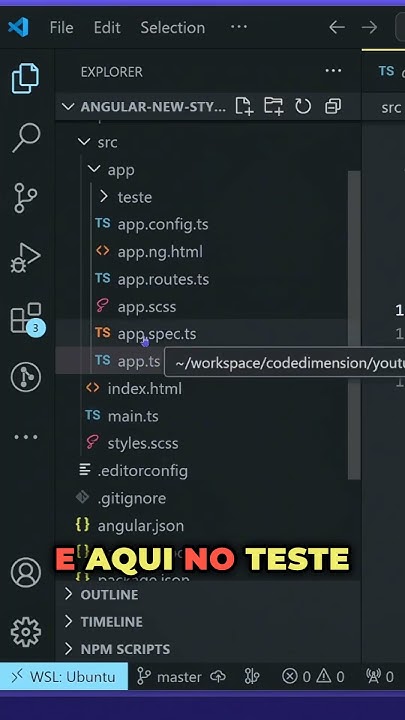 Nova padrão de sufixos do Angular 20 #angular #javascript #typescript #frontend #shorts - YouTube