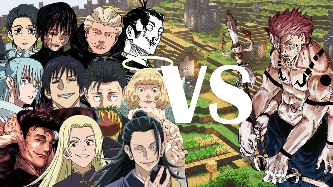 Yuta, Yuki, Geto, Toji, Kashimo, Hakari, Ryu, Takaba, Angel, Higuruma ...