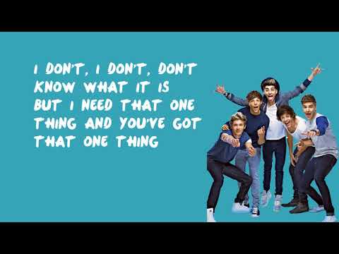 One Thing - One Direction (Lyrics)