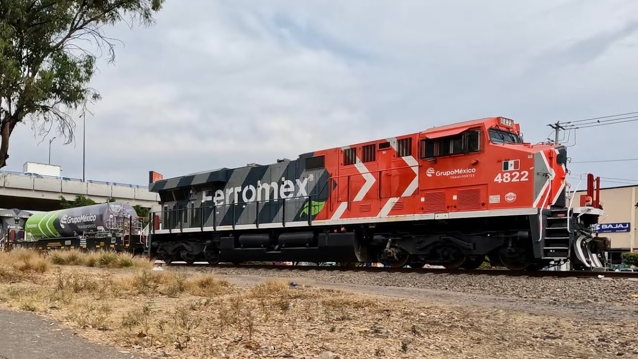 INCREIBLE TREN ECOLOGICO CON TENDER DE GAS NATURAL, FXE4822 FXE0016 ...