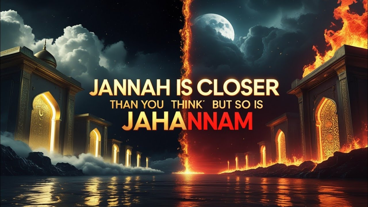 "Jannah Is Closer Than You Think – But So Is Jahannam" | A Powerful ...