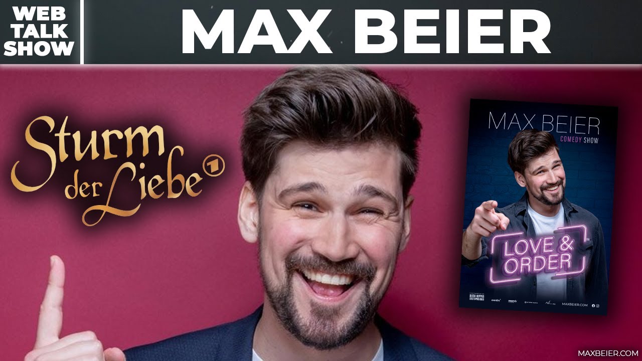 Sturm der Liebe & Comedy Tour - Max Beier Interview - YouTube
