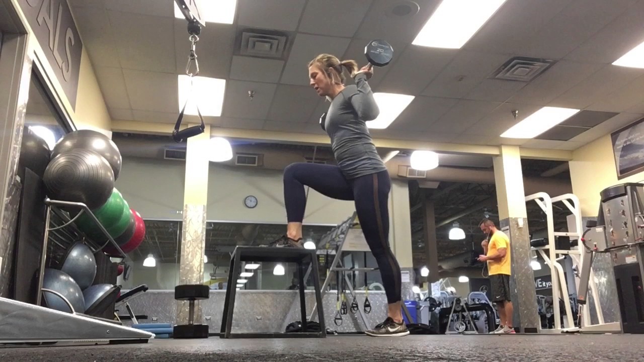 Weighted Step Up - YouTube