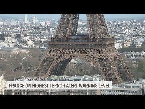 France under highest terror alert warning level - YouTube