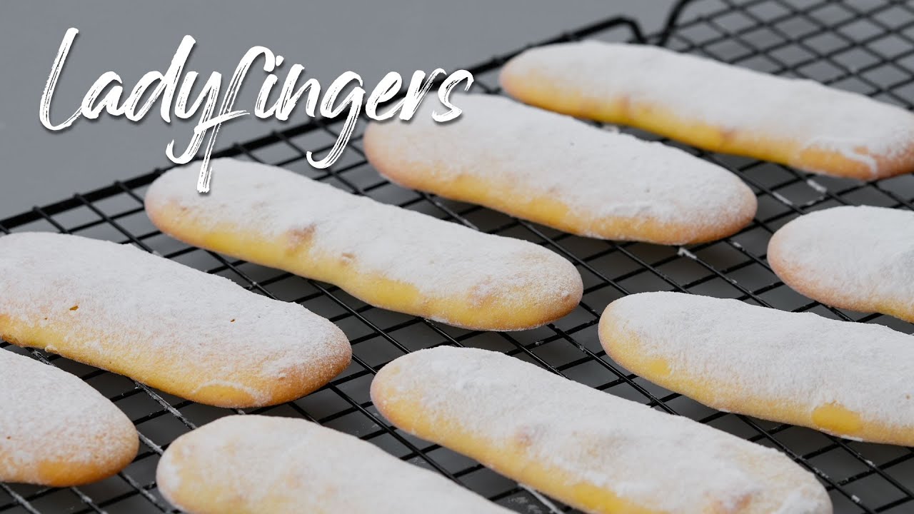 LADYFINGERS | Baking Simpol - YouTube
