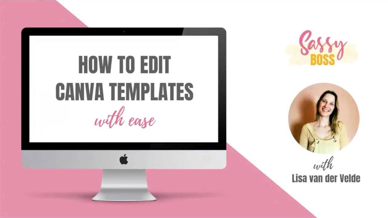 How To Edit Canva Templates - YouTube