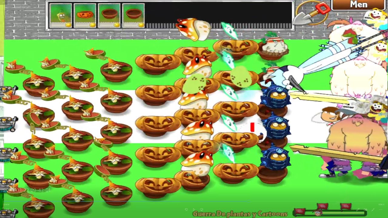 Plants vs Zombies Mod Crossover vs Cartoons - Gameplay Walkthrough Part ...