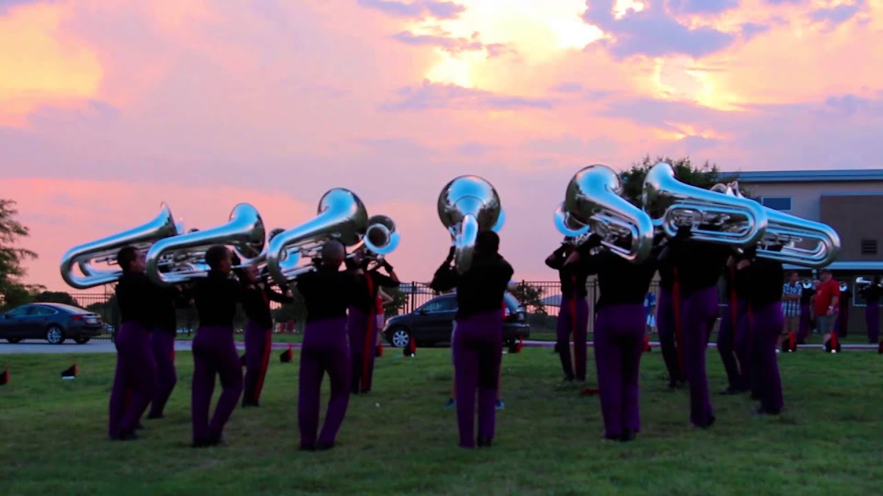 2013 Carolina Crown Contra Sectional | In the Lot @ DCI Denton - YouTube