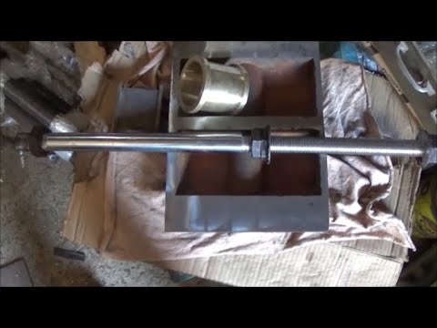 1860's ERIE IRON WORKS STEAM ENGINE REBUILD PART 1 - YouTube