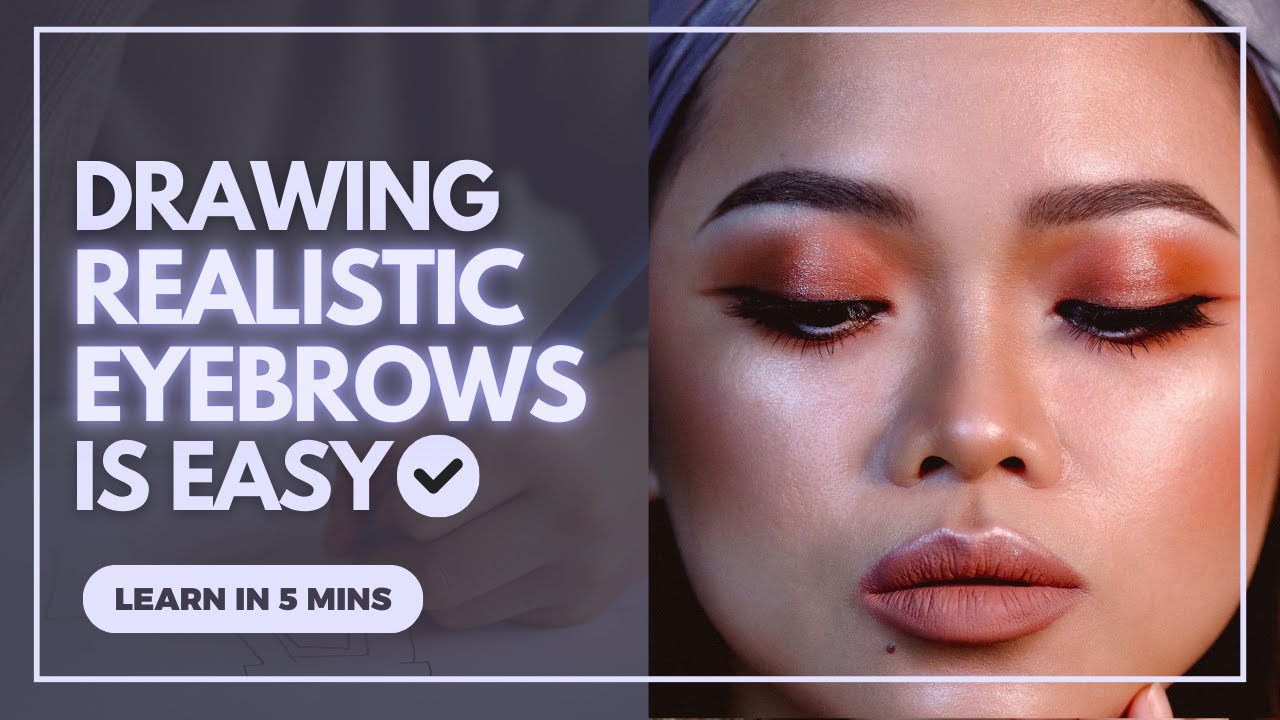 Quickest Way to Draw REALISTIC Eyebrows! ️ (Only 5 Mins!) @NamanPaulArt ...