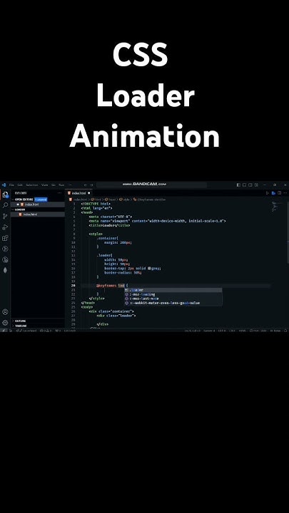 Crescent Moon Css Screen Loader Created Using Css Animation Html Css Js Website