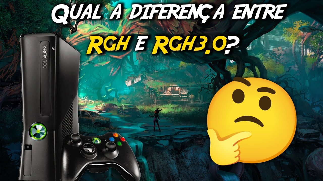 Qual a diferença entre o Xbox 360 Rgh normal e o Rgh 3.0? - YouTube