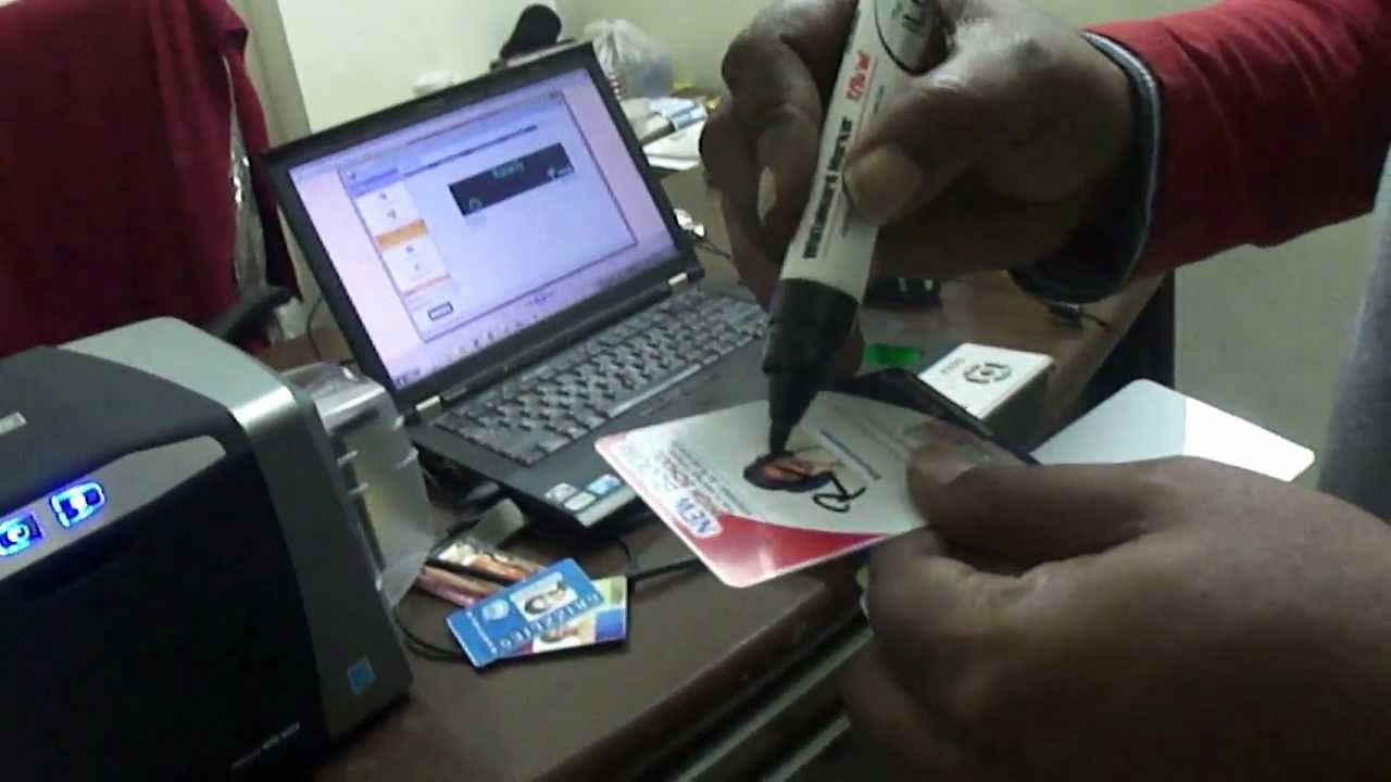 DTC1000 Printer - YouTube