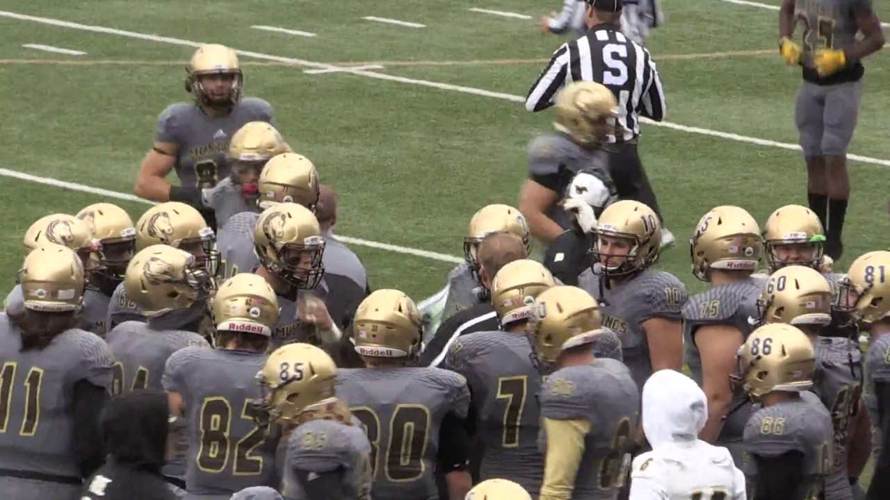SMSU Mustang Football vs Concordia St. Paul 10-29-2016 - YouTube