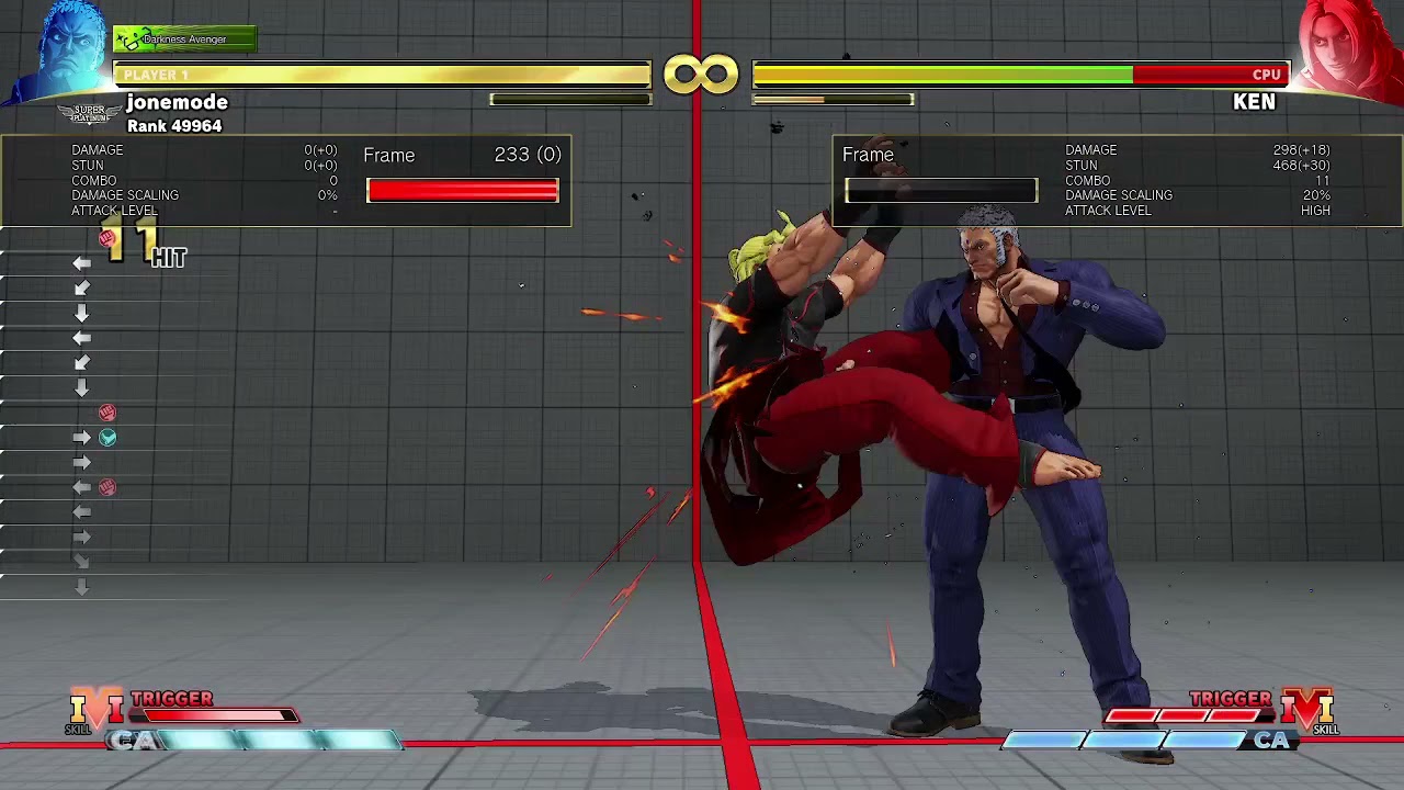 SFV - Urien super from target combo v2 - YouTube