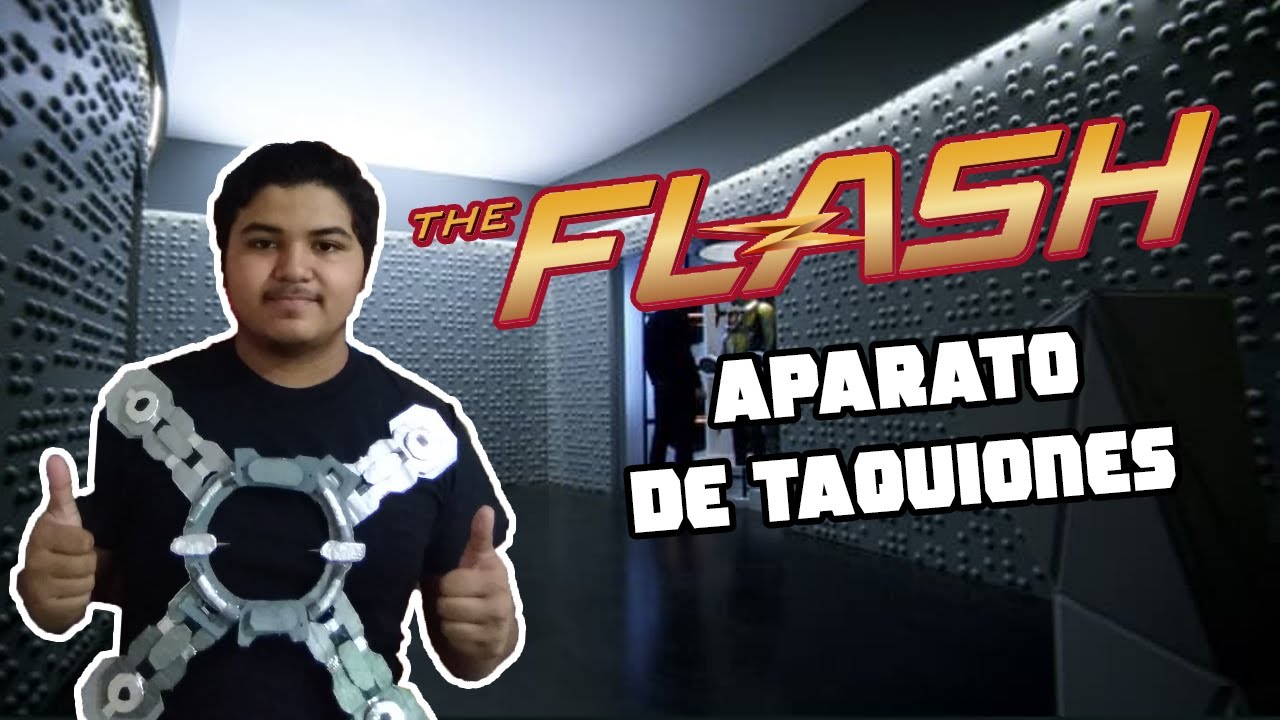 Como hacer un aparato de taquiones de la serie The Flash/ tutorial Big-Spider - YouTube